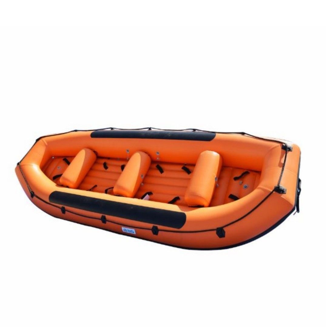 14.1 ft Bris White Water River Rafting Inflatable Boat PVC Raft BRD430 ...