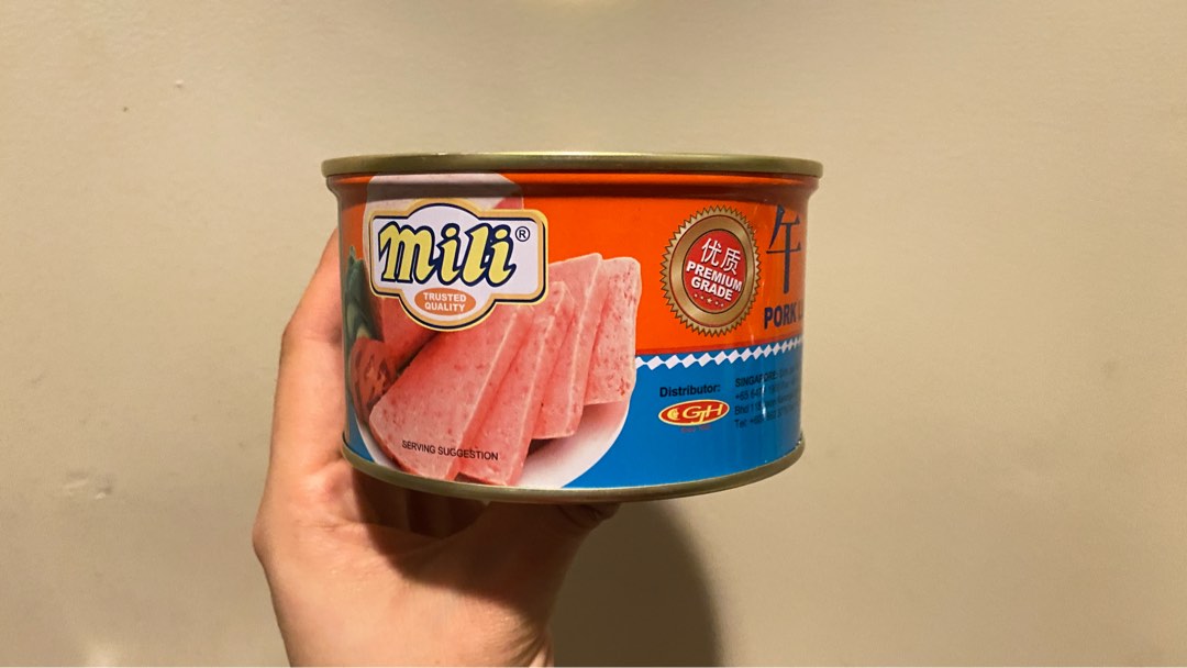[Bundle of 3] MILI Pork Luncheon Meat, 397 Grams, Food & Drinks, Other ...