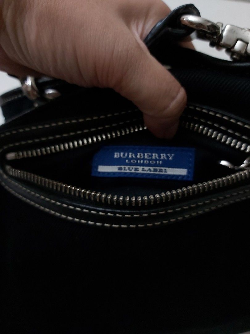 Burberry blue label bag, Luxury, Bags & Wallets on Carousell