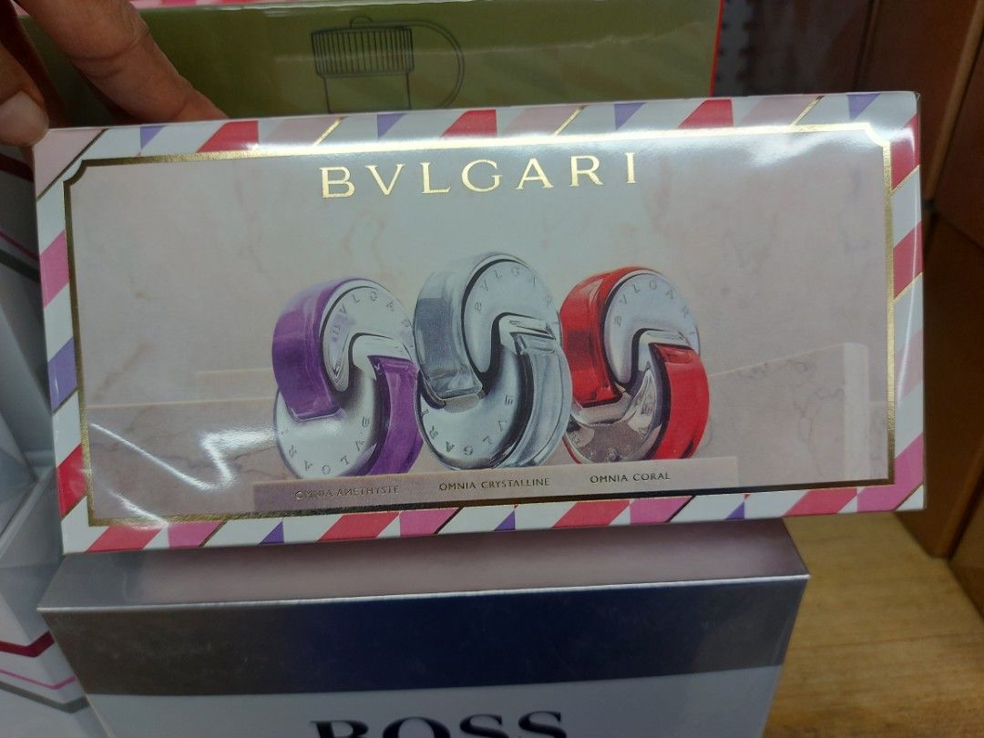 Bvlgari mini set 3in1 15ml each, Beauty & Personal Care, Fragrance ...