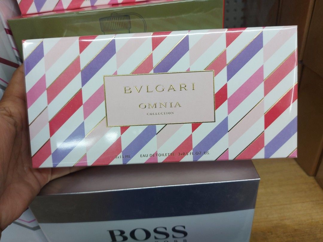 Bvlgari mini set 3in1 15ml each, Beauty & Personal Care, Fragrance ...