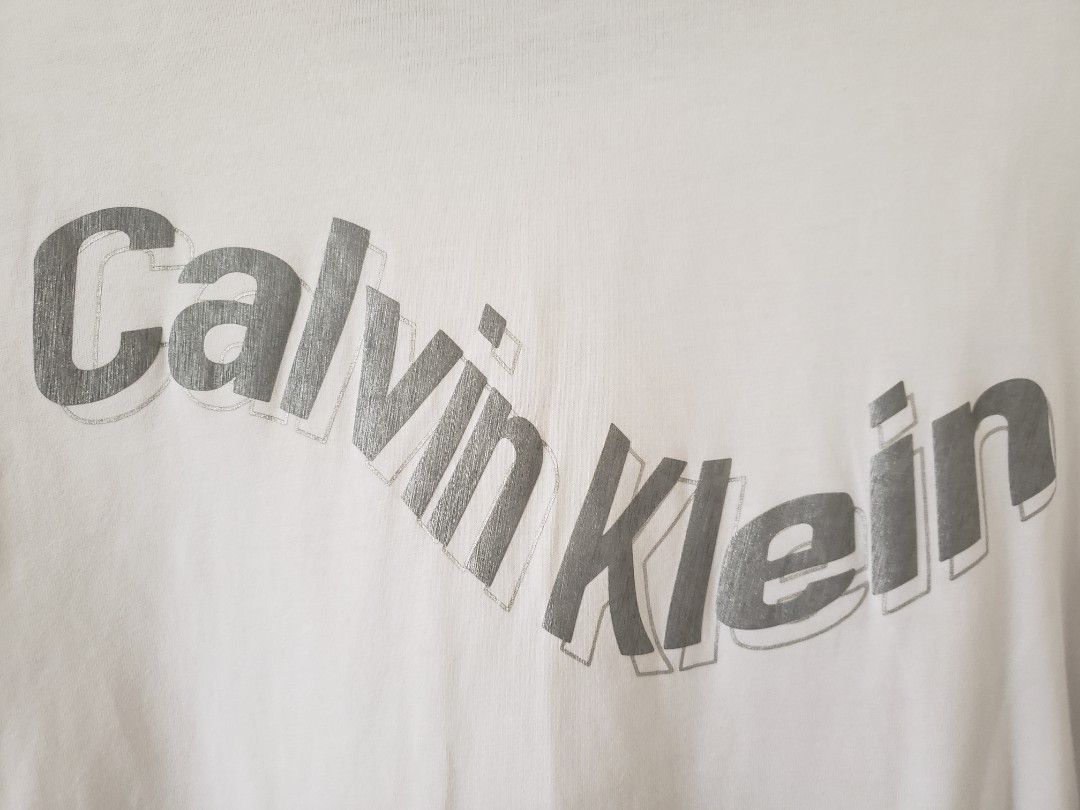 FIXED PRICE! Authentic Calvin Klein Shirt with flaws, Men's Fashion ...