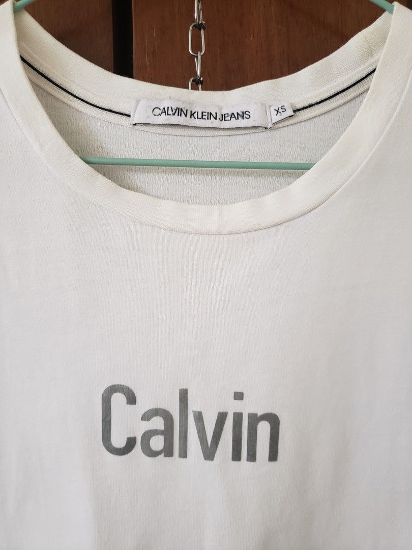 FIXED PRICE! Authentic Calvin Klein Shirt with flaws, Men's Fashion ...