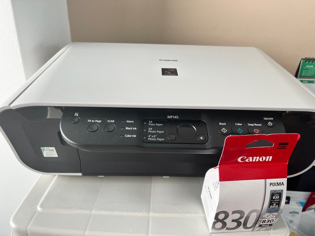Canon pixma mp 145 plus ink, Computers & Tech, Printers, Scanners ...