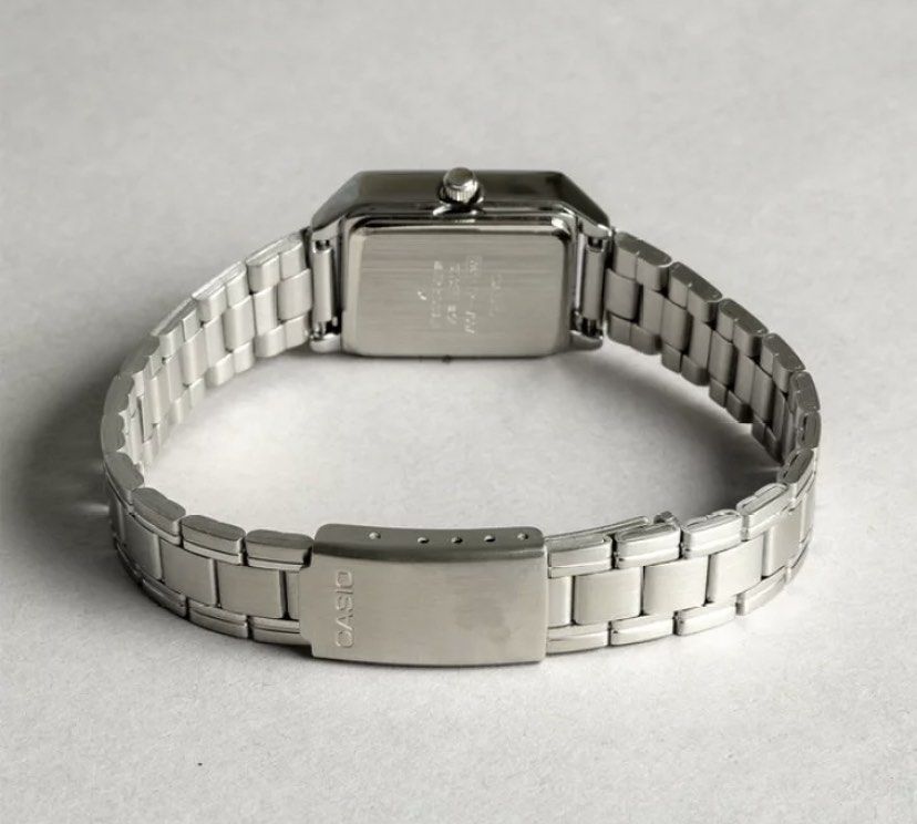 Casio LTP-V007D-7E Ladies Analog Quartz Watch LTPV007D-7E Steel LTPV007 Brand New, Women's ...