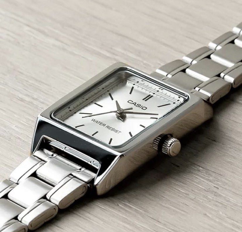 Casio LTP-V007D-7E Ladies Analog Quartz Watch LTPV007D-7E Steel LTPV007 Brand New, Women's ...