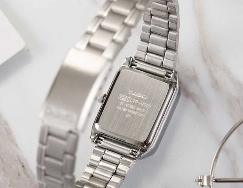 Casio LTP-V007D-7E Ladies Analog Quartz Watch LTPV007D-7E Steel LTPV007 Brand New, Women's ...