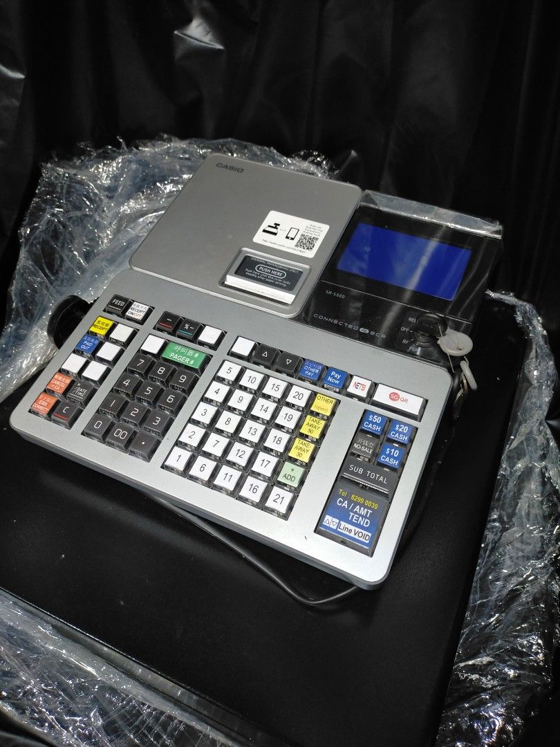 Casio SR-S500 Cash Register, Computers & Tech, Office & Business ...