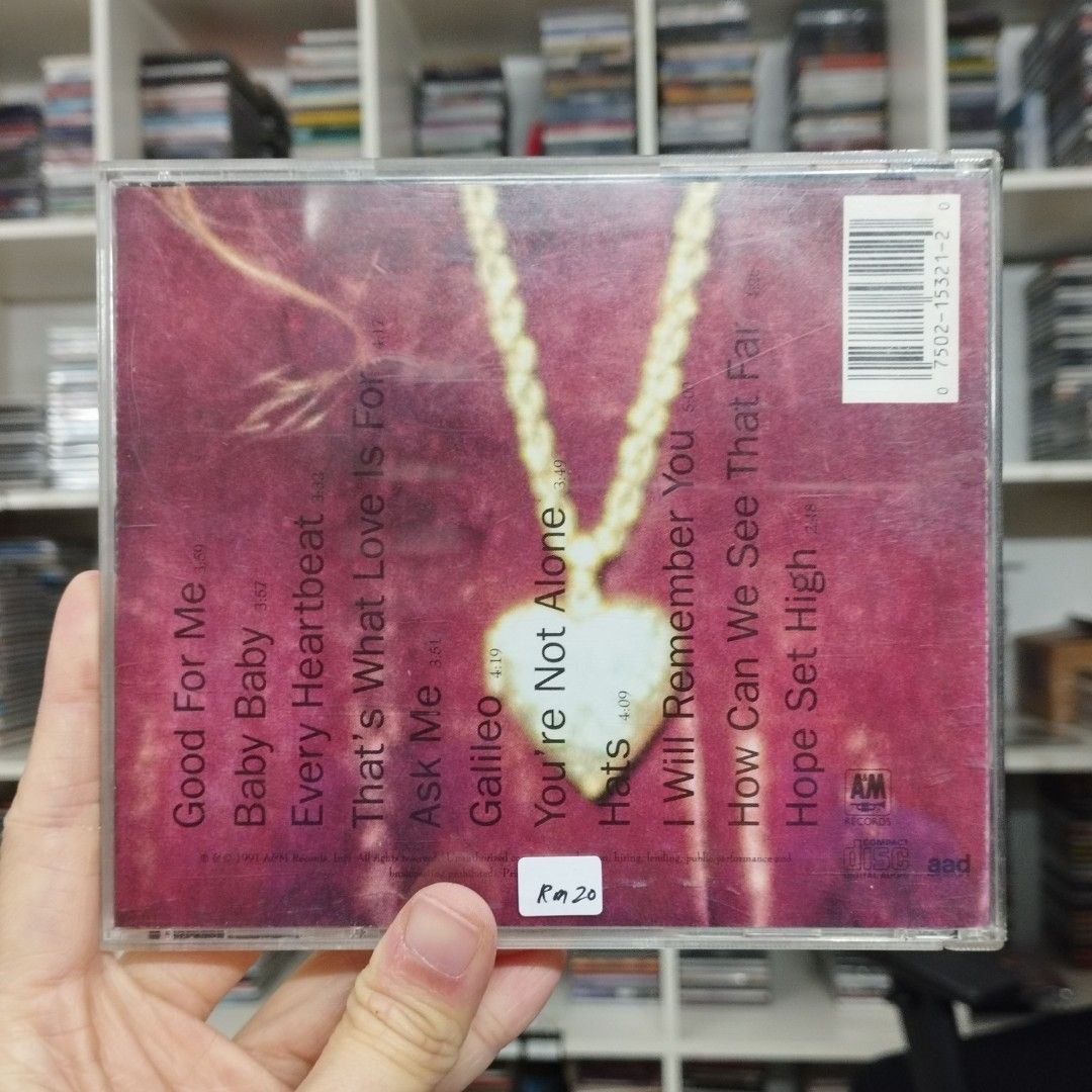 (CD) AMY GRANT - HEART IN MOTION, Hobbies & Toys, Music & Media, CDs ...