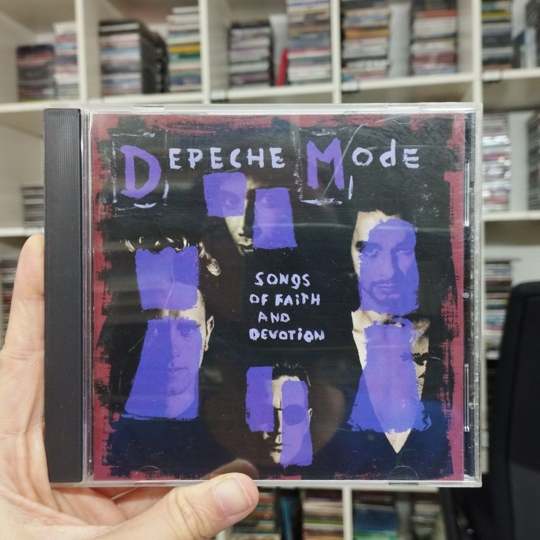(CD) DEPECHE MODE - SONGS OF FAITH AND DEVOTION, Hobbies & Toys, Music ...