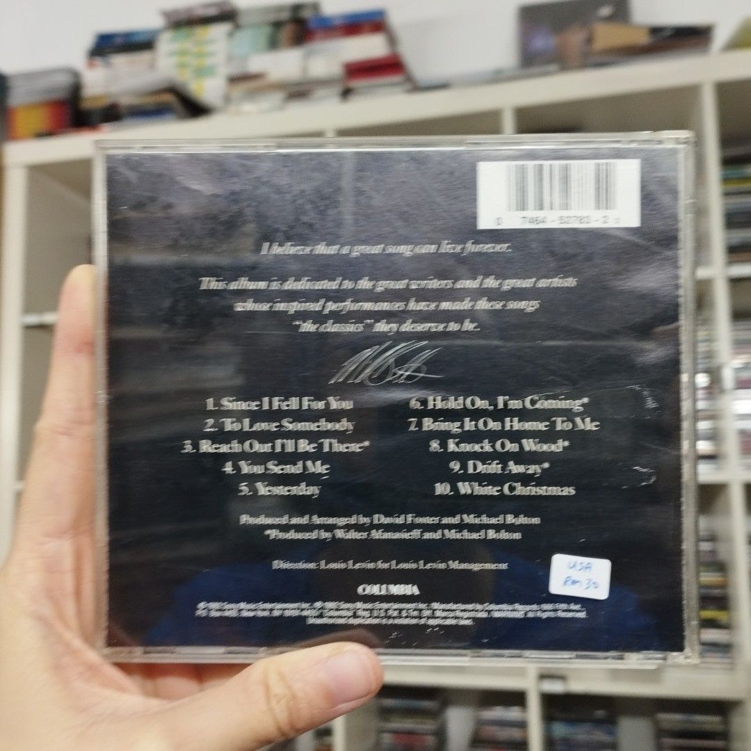 (CD) MICHAEL BOLTON - TIMELESS (THE CLASSICS), Hobbies & Toys, Music & Media, CDs & DVDs on ...