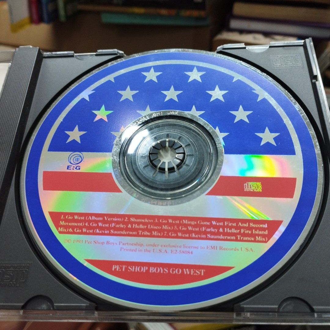 (CD) PET SHOP BOYS - GO WEST, Hobbies & Toys, Music & Media, CDs & DVDs ...