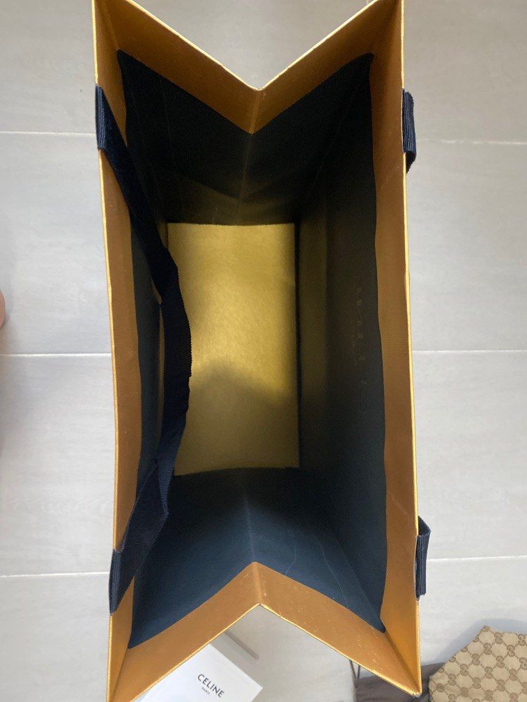 Celine paper bag, Men's Fashion, Watches & Accessories, Accessory ...