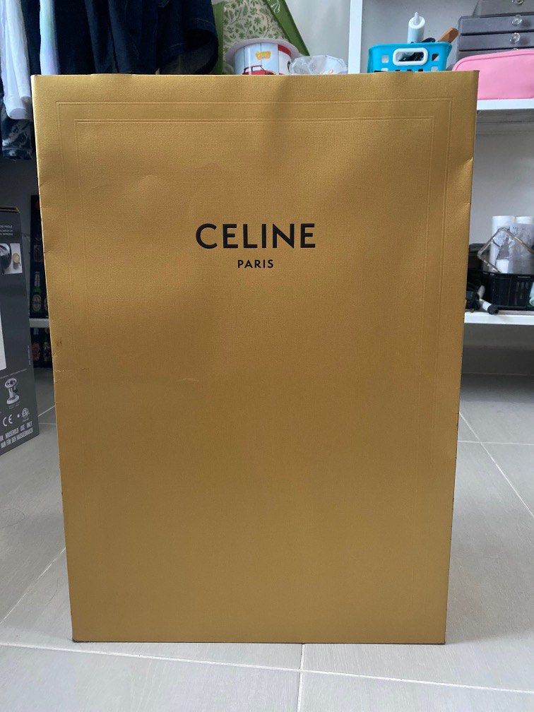 Celine paper bag, Men's Fashion, Watches & Accessories, Accessory ...