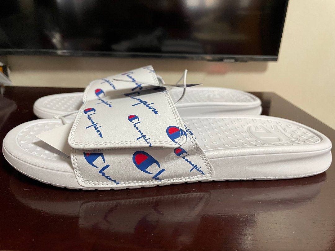 Champion Slides for Men, Men's Fashion, Footwear, Slippers & Slides on ...