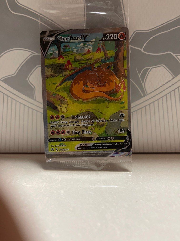 Charizard UPC - Promo Card, Hobbies & Toys, Toys & Games on Carousell