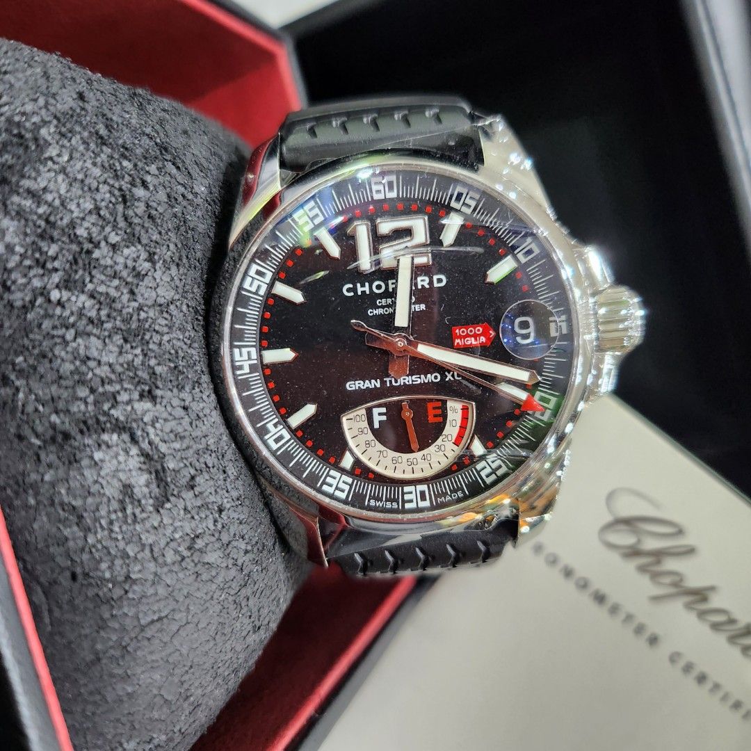 Chopard Gran Turismo Xl Power Reserve, Luxury, Watches on Carousell