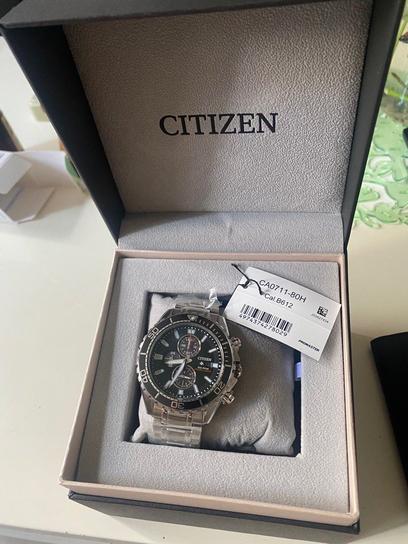 Citizen pro master eco drive, Men's Fashion, Watches & Accessories ...