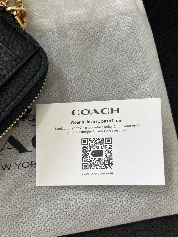 coach zip up case wallet, Women's Fashion, Bags & Wallets, Wallets ...