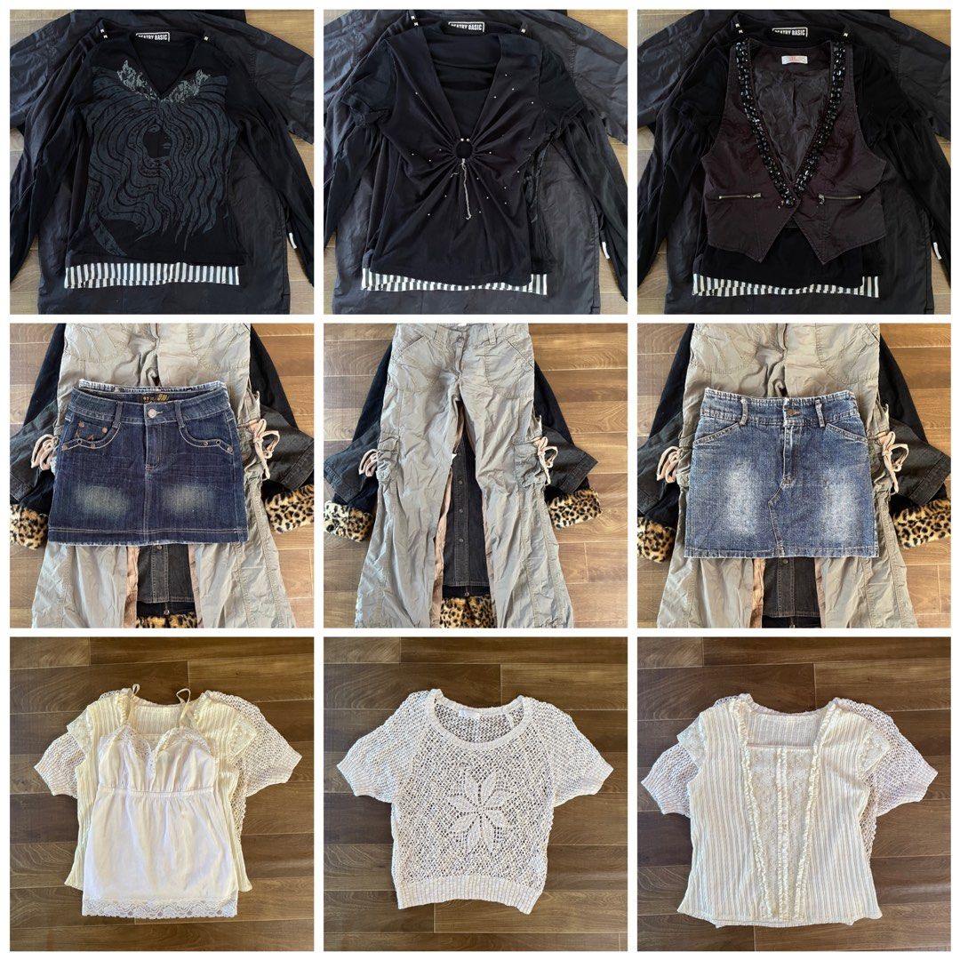 colorful y2k graphic coquette goth summer y2k, Women's Fashion, Tops ...