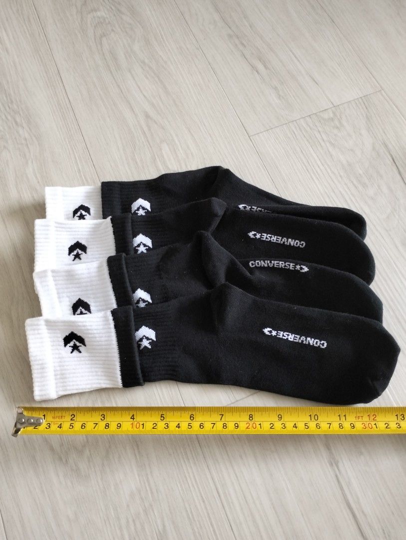 Converse socks -2 pairs, Men's Fashion, Footwear, Shoe inserts ...