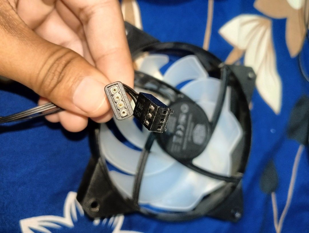 Cooler Master Fans with Controller and Adapter, Computers & Tech, Parts ...