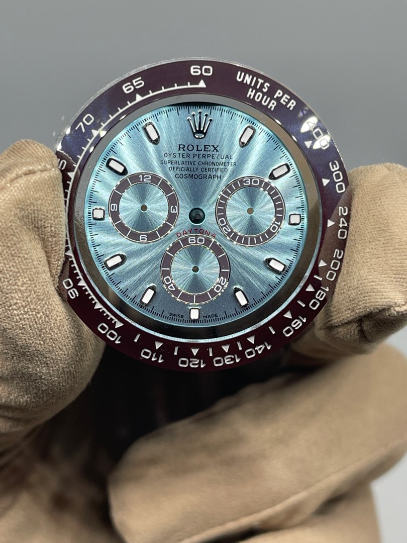 Custom Made Dial + Bezel For Rolex Daytona 116520 - 116509, Men's ...
