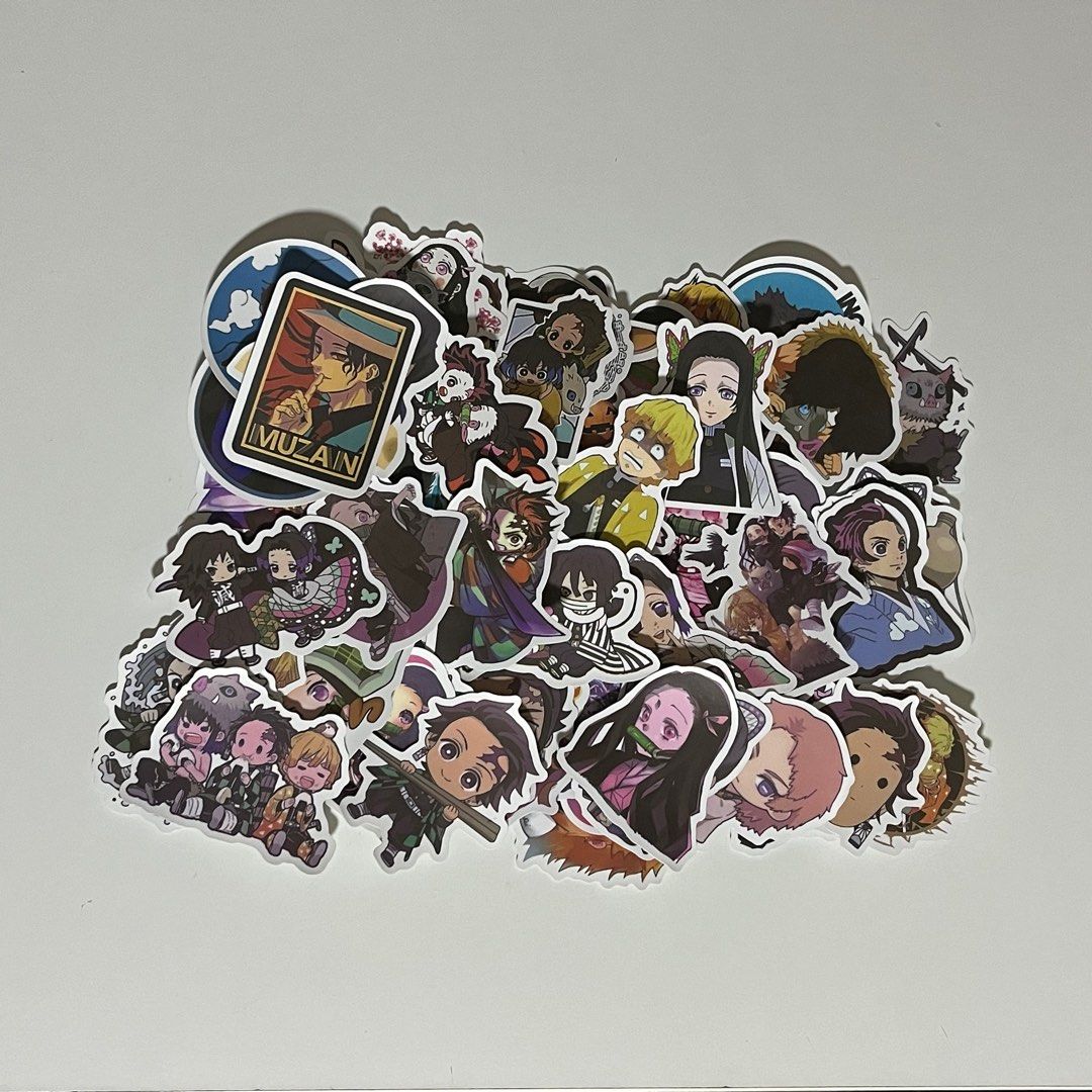 demon slayer kny stickers, Hobbies & Toys, Memorabilia & Collectibles ...