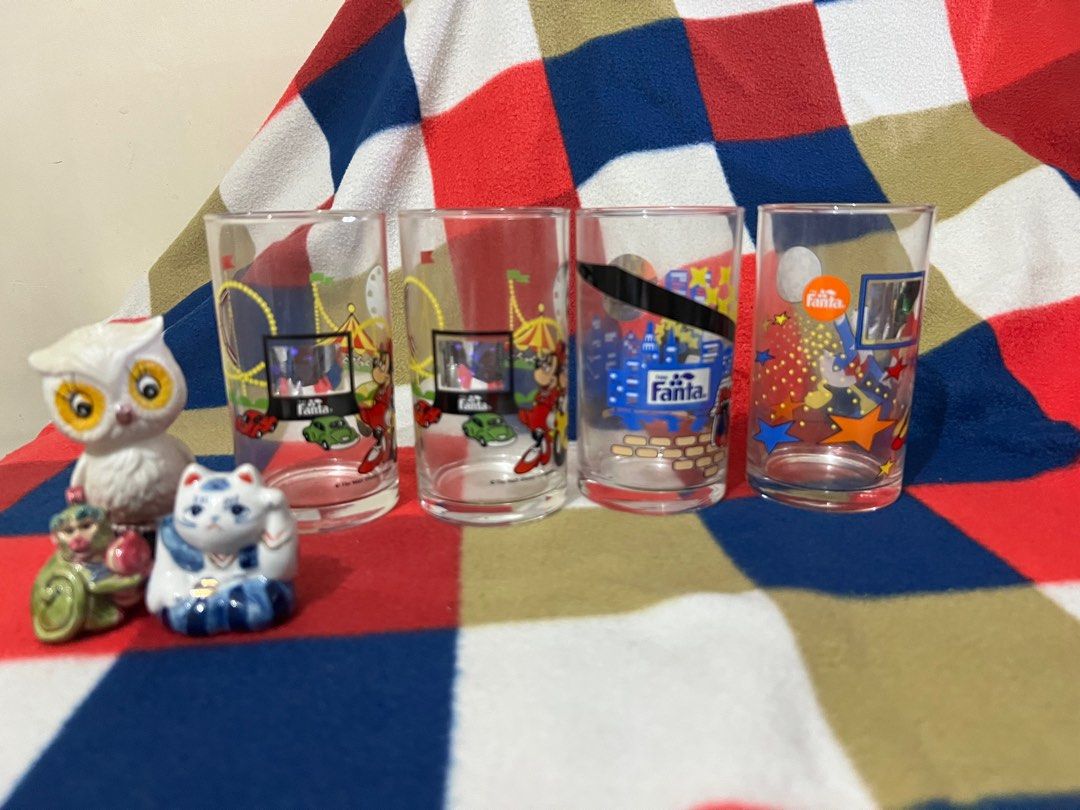 Fanta Walt Disney exclusive collaboration vintage set on Carousell