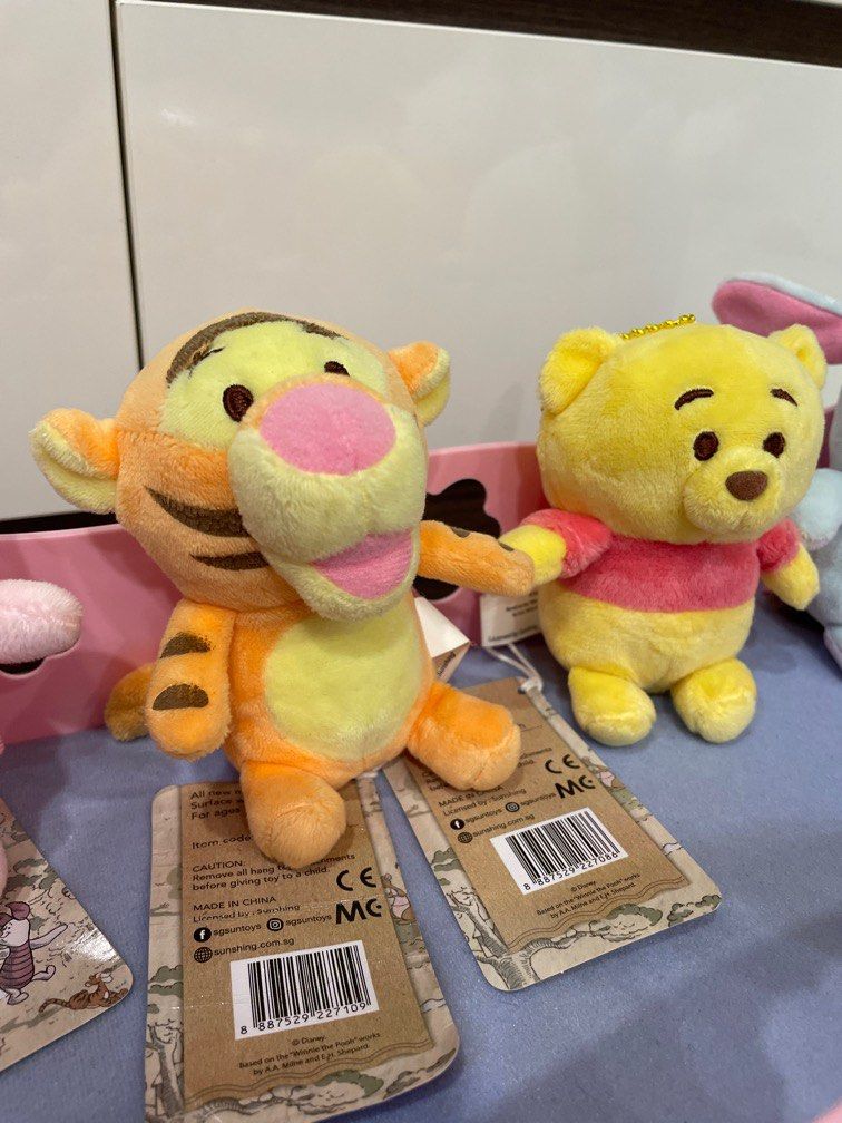 Disney mini soft toys - Winnie the Pooh, Hobbies & Toys, Toys & Games ...