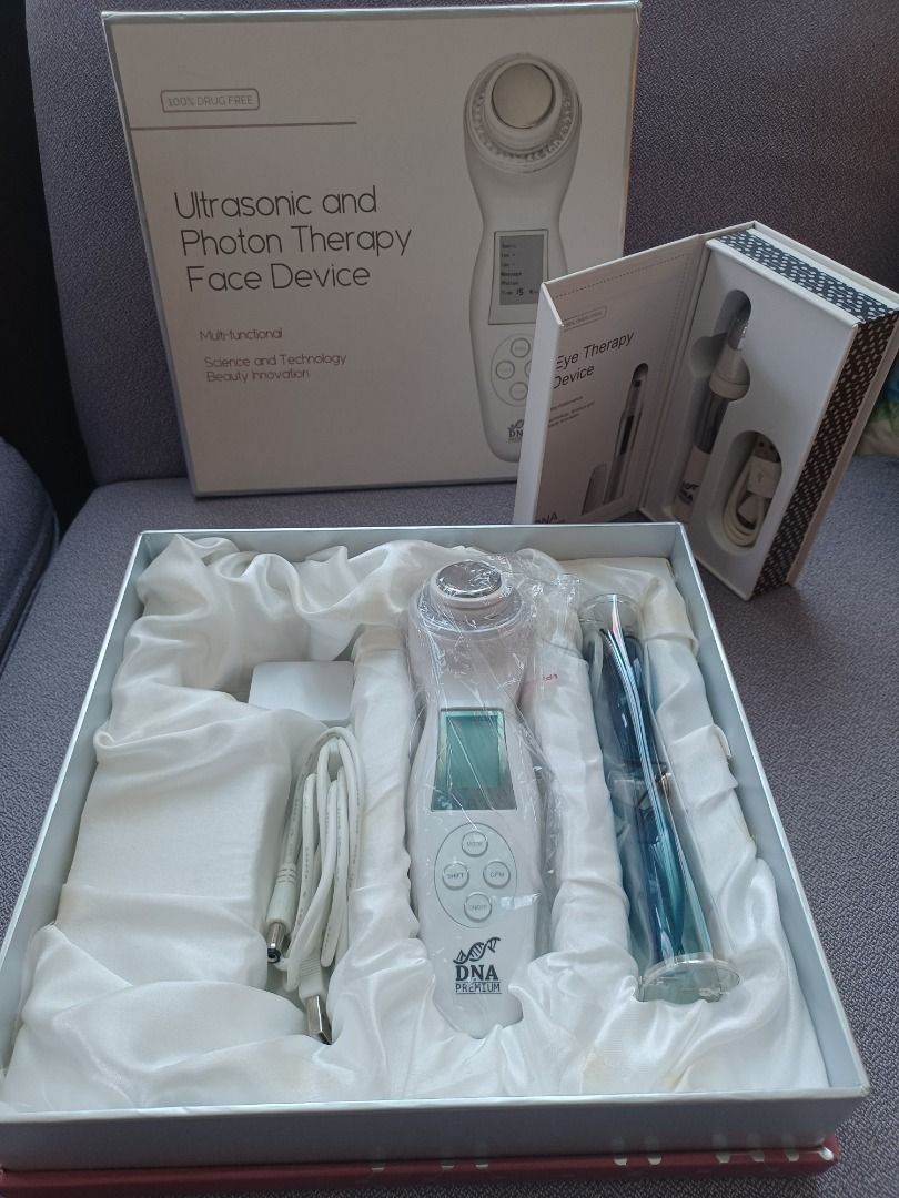 DNA Premium Ultrasonic and Photon Therapy Face Device with Free DNA ...