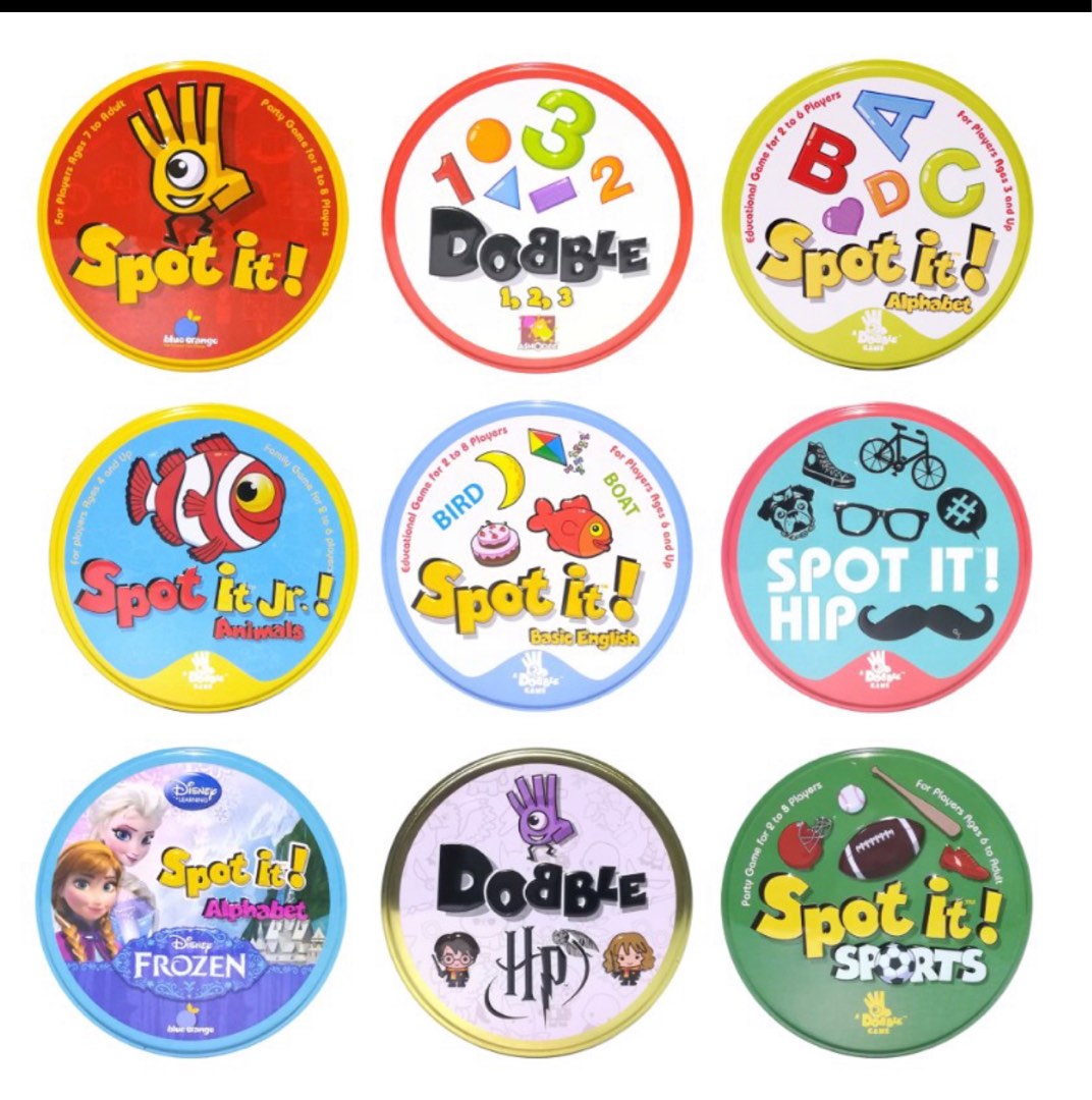 Dobble Card Game, Hobbies & Toys, Toys & Games on Carousell