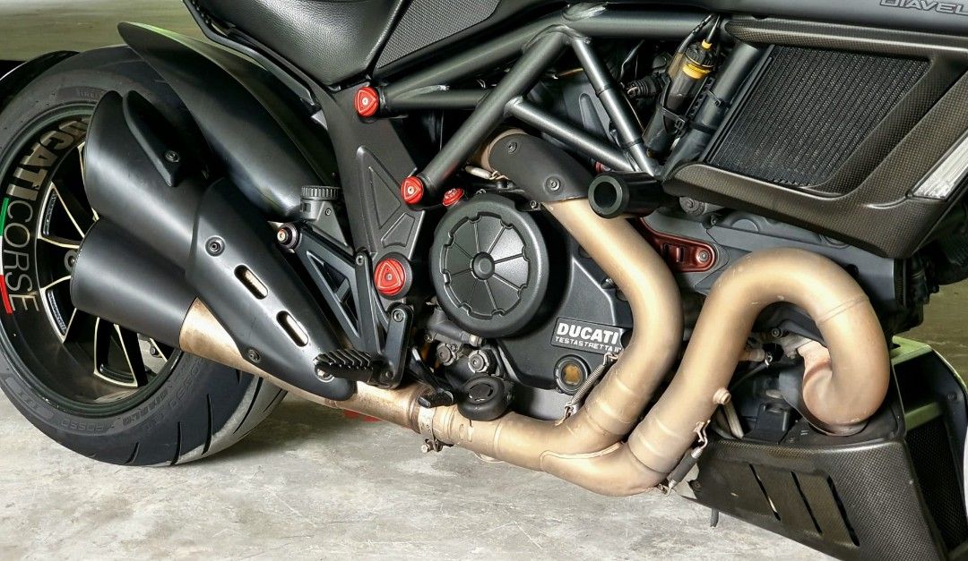 Ducati Diavel 1200 2015 gen 2 with bidded number plate, Motorcycles ...