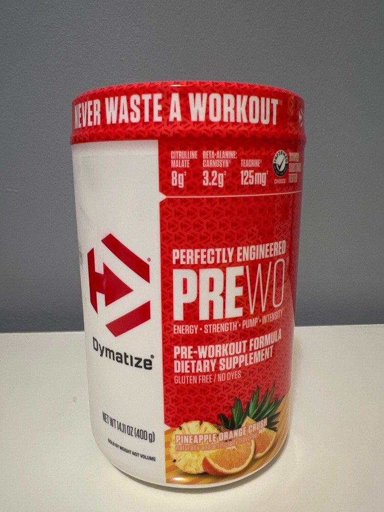 Dymatize Preworkout (Exp 05/23), Health & Nutrition, Health Supplements ...