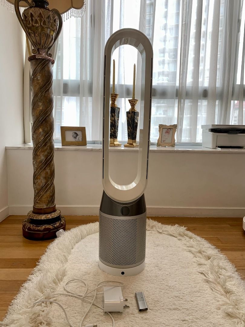 DYSON PURE COOL TP04 (WHITE/SILVER) PURIFYING TOWER FAN, TV & Home ...