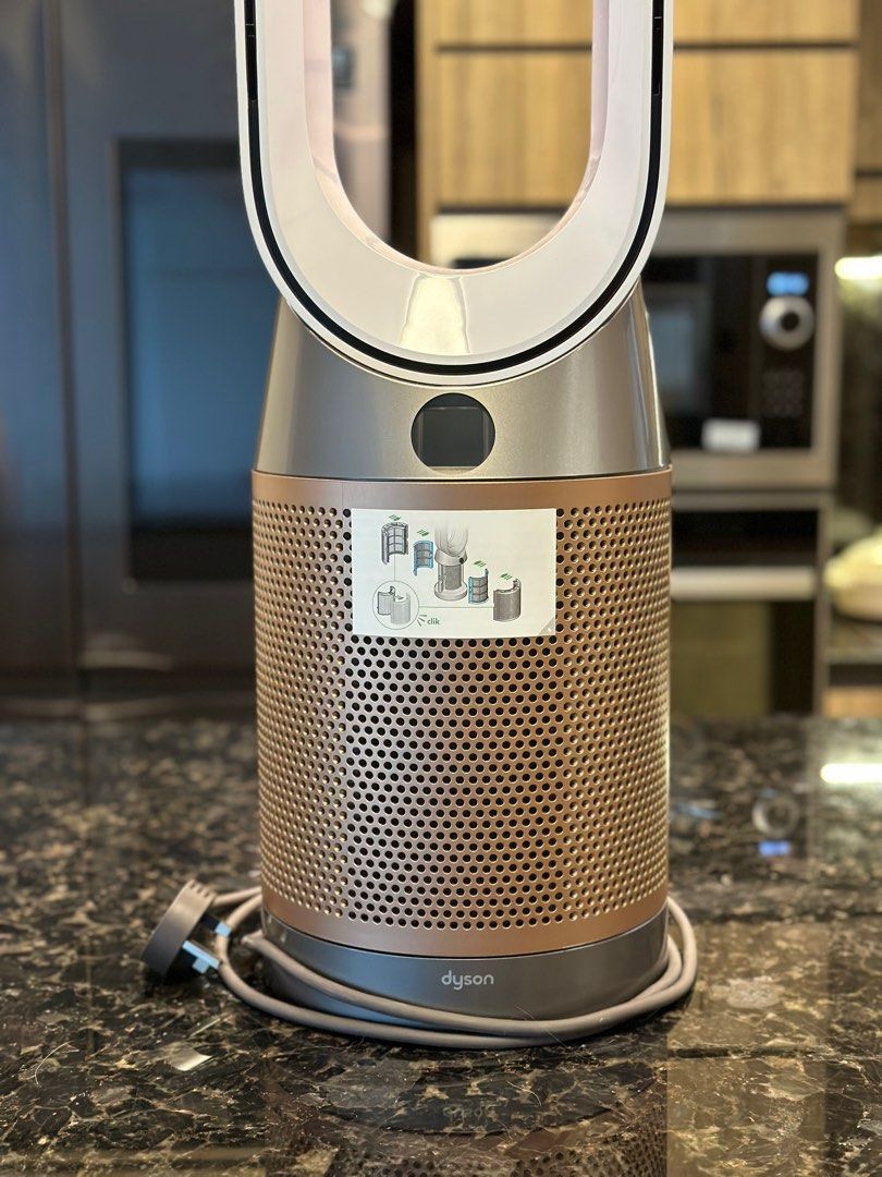 Dyson TP09 Purifier Cool Formaldehyde Air Purifier TP09 (White/Gold ...