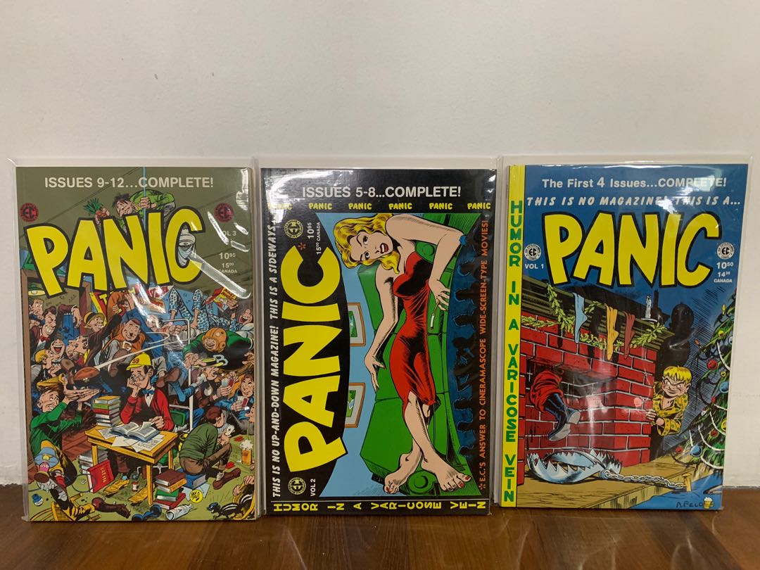 EC Comics Panic complete collection, Hobbies & Toys, Books & Magazines ...