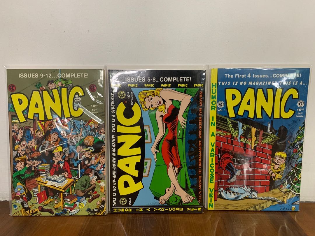 EC Comics Panic complete collection, Hobbies & Toys, Books & Magazines ...