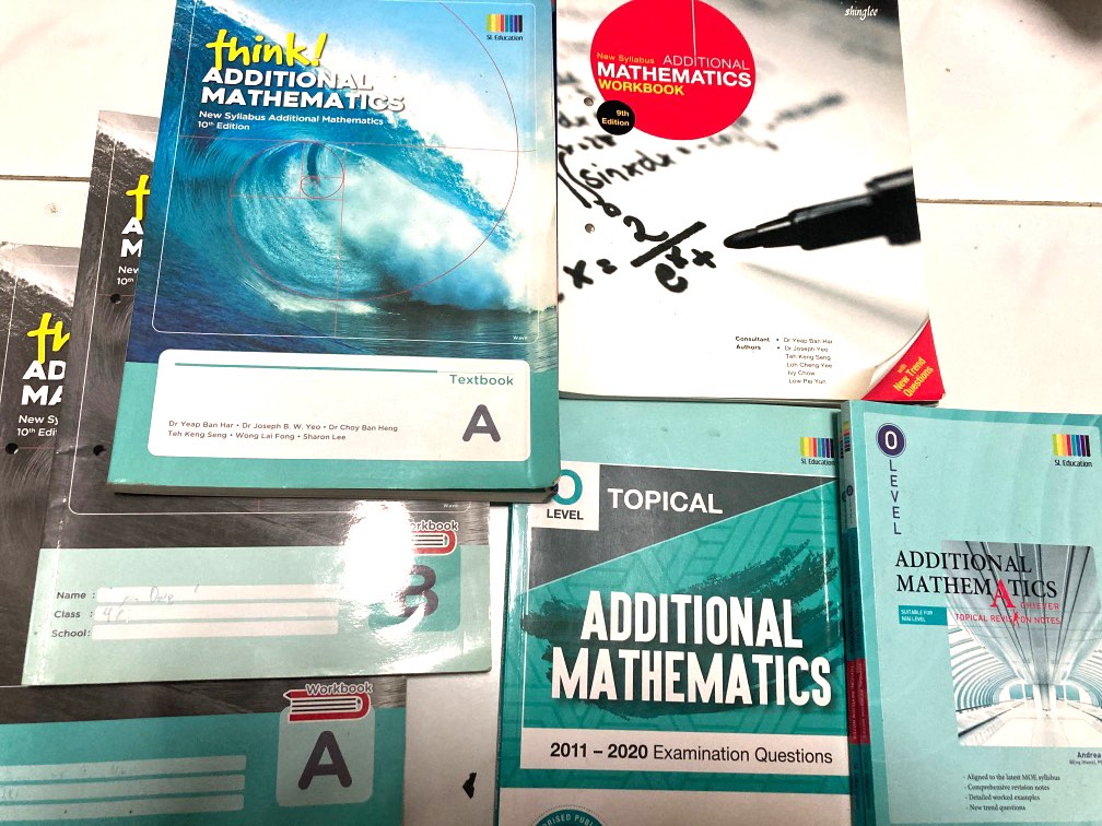 Elementary/Additional Maths Textbooks O Level Math notes Notesconcise ...