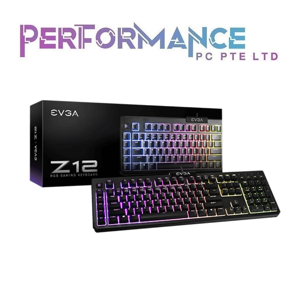 EVGA Z12 Gaming keyboard (1 Year Warranty By Tech Dynamic Pte Ltd ...