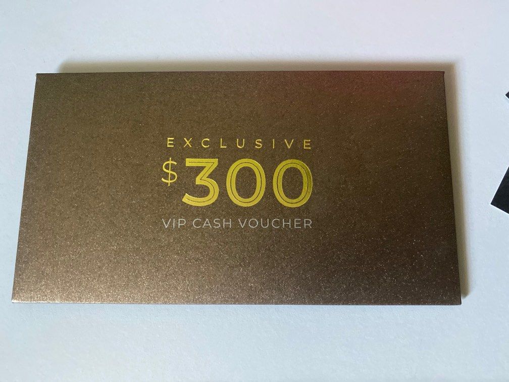 Exclusive $300 VIP voucher, Tickets & Vouchers, Store Credits on Carousell