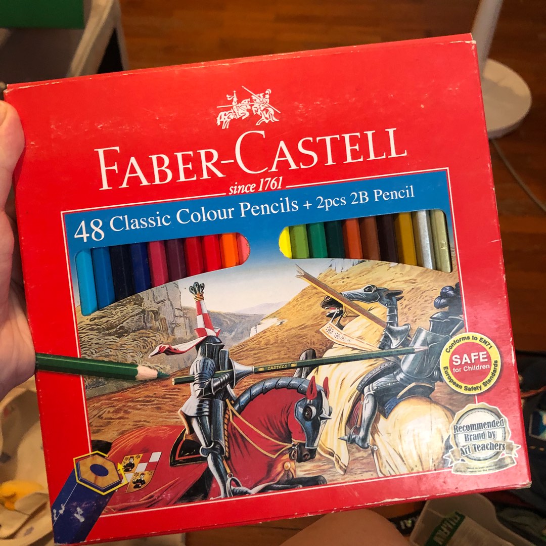 Faber Castell 48 Colour Pencil, Hobbies & Toys, Stationery & Craft ...