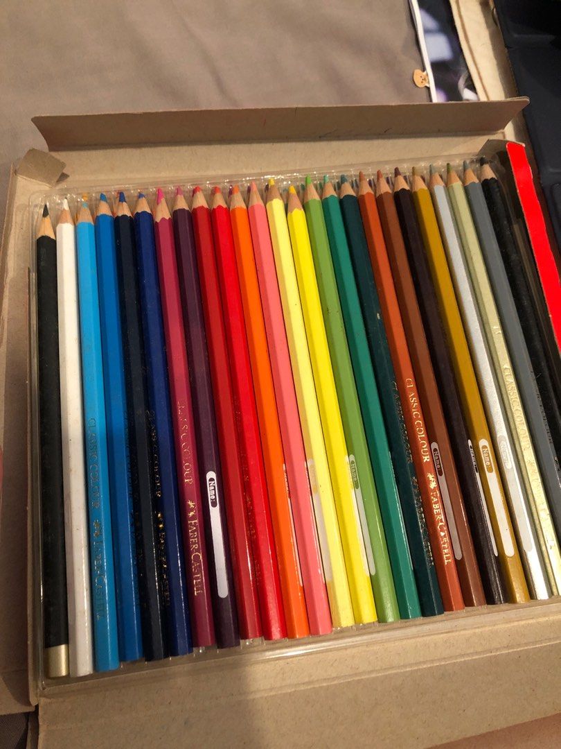 Faber Castell 48 Colour Pencil, Hobbies & Toys, Stationery & Craft ...