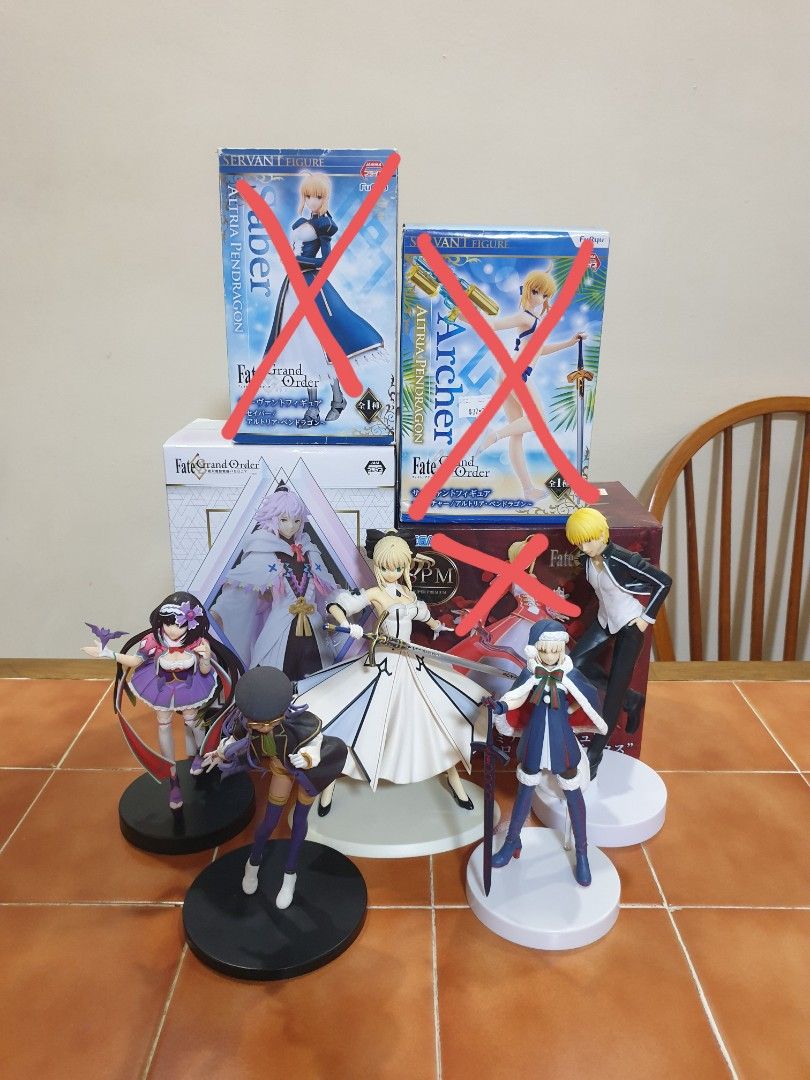 Fate - Merlin, Altria Pendragon, Saber Alter Lily, Gilgamesh, Nero ...