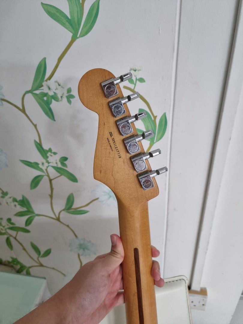Fender MiM Strat (Upgraded), Hobbies & Toys, Music & Media, Musical ...