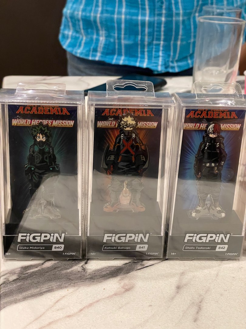 FigPins - My Hero Academia World Hero Mission, Hobbies & Toys, Toys ...