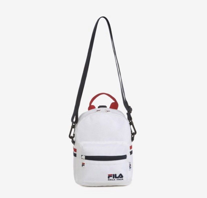 Fila 2 way Micro Backpack - White, Women's Fashion, Bags & Wallets ...