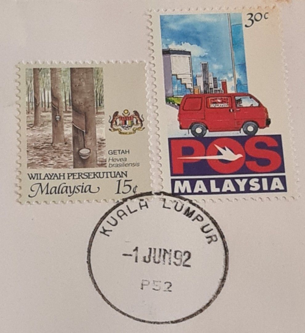 First Flight Covers 1990's Malaysia First flight covers MAS Kuala ...