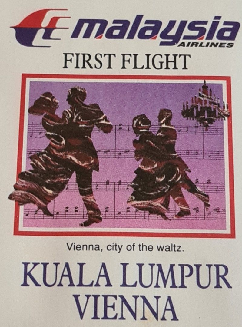 First Flight Covers 1990's Malaysia First flight covers MAS Kuala ...