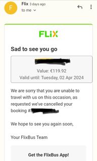 Flixbus Voucher, Tickets & Vouchers, Vouchers on Carousell